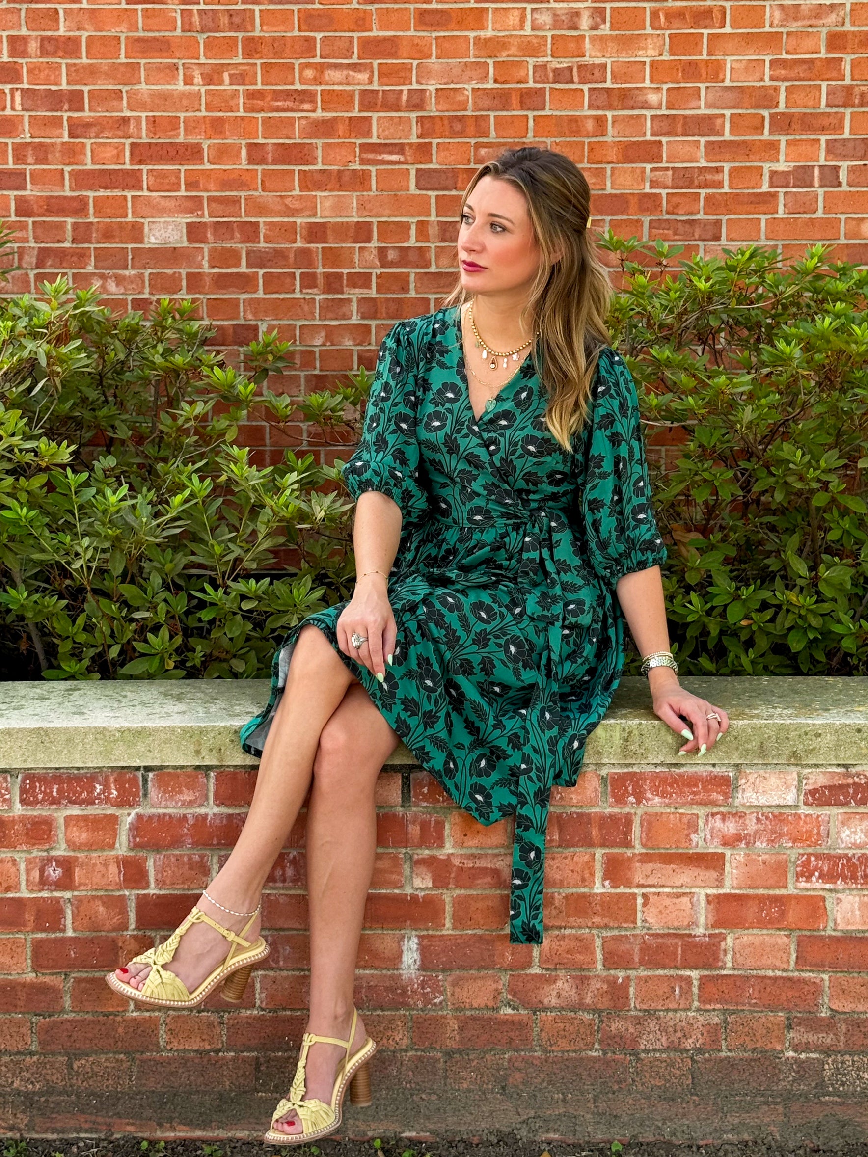 Audrey Midi Dress - Red Poppy – Hemloya